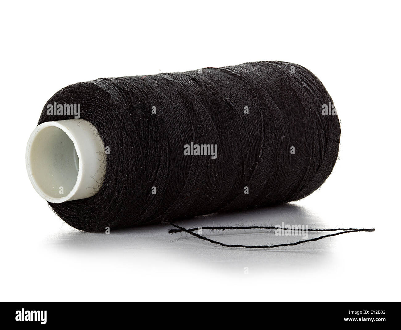 Skein of thread isolated on white Stock Photo - Alamy