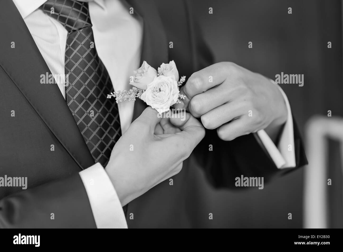 Getting dressed Black and White Stock Photos & Images - Alamy