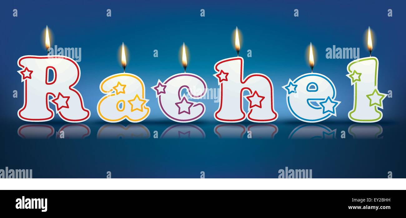 Rachel Bubble Letters