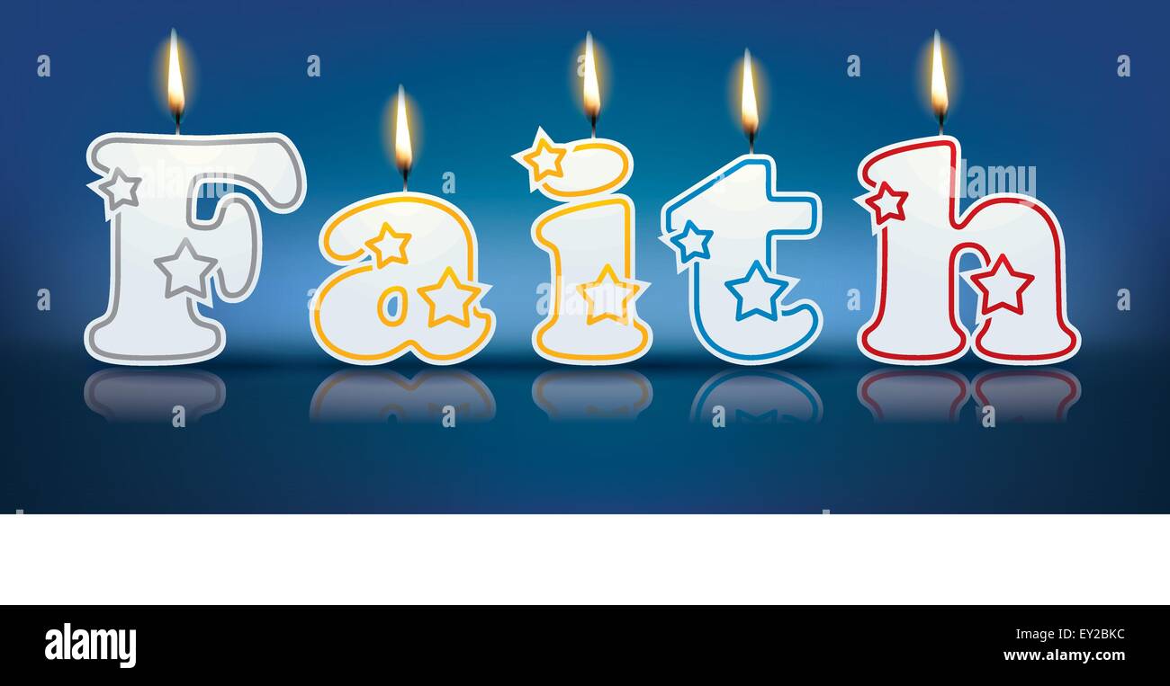 Faith name Stock Vector Images - Alamy