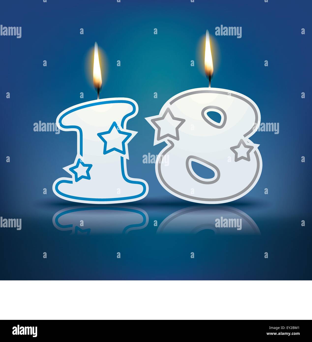 18 number Stock Vector Images - Alamy