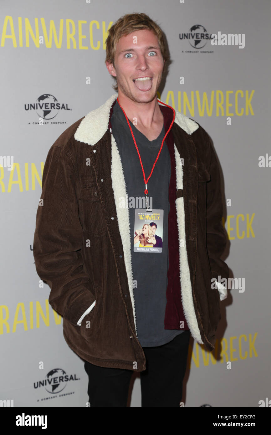 Sydney, Australia. 20 July 2015. Actor Sean Keenan arrives on the red ...