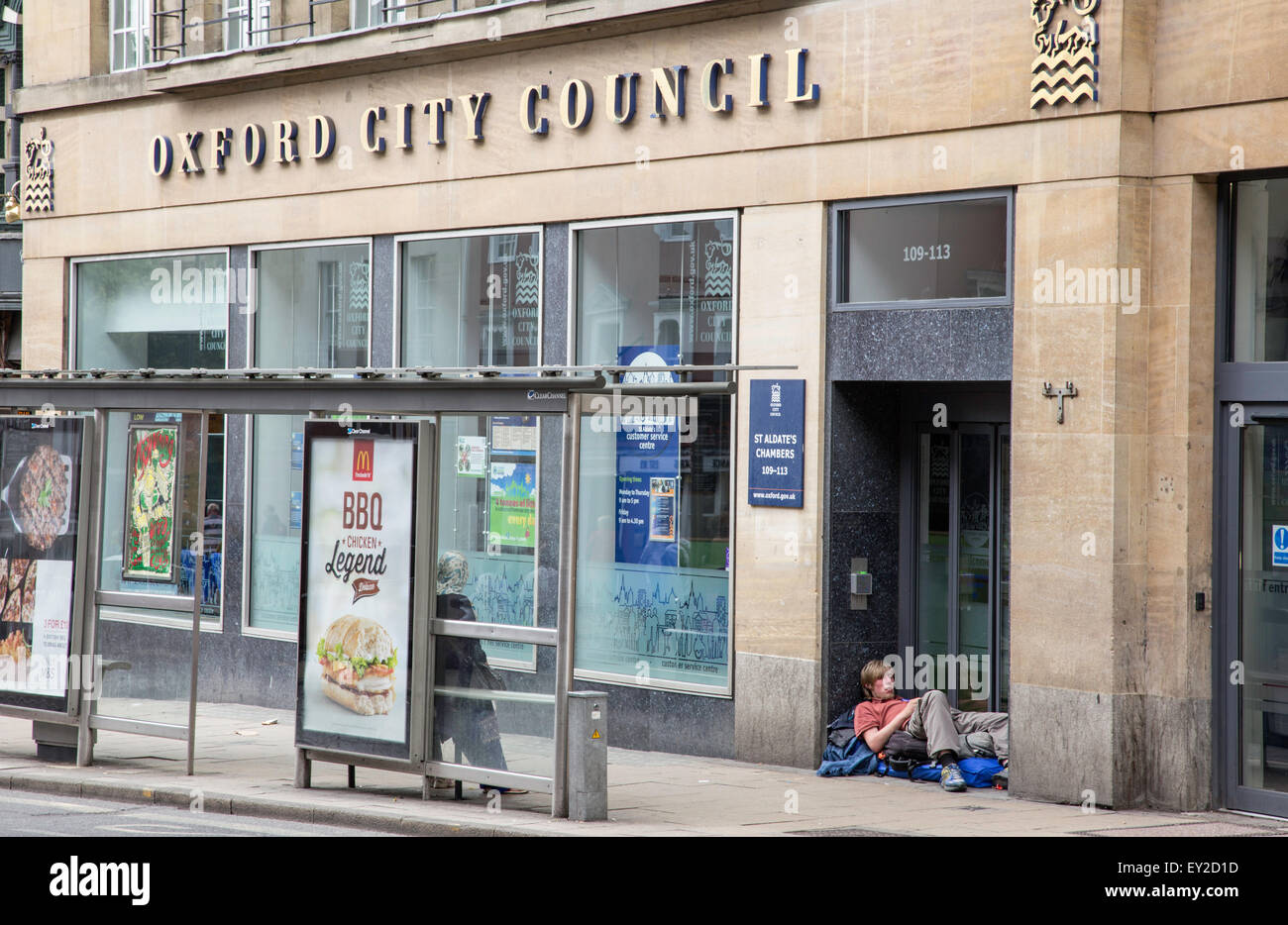 Oxford homeless hi-res stock photography and images - Alamy