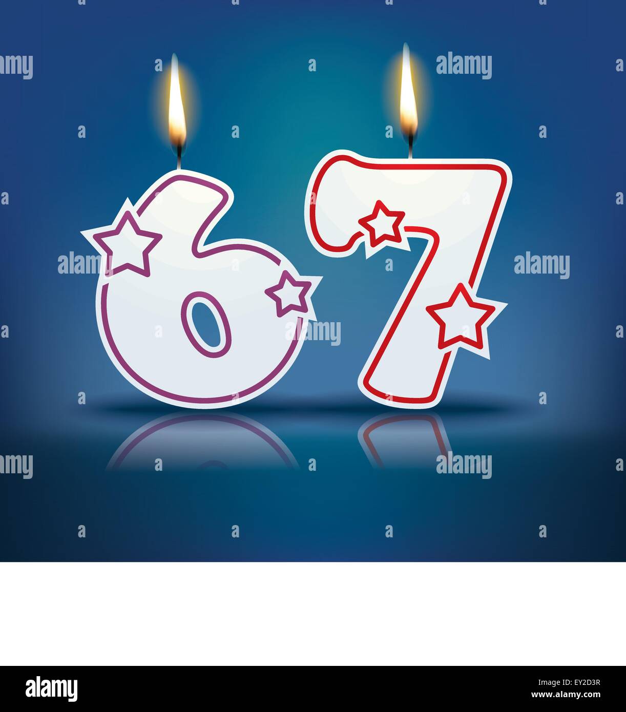 Number 67 Stock Vector Images - Alamy