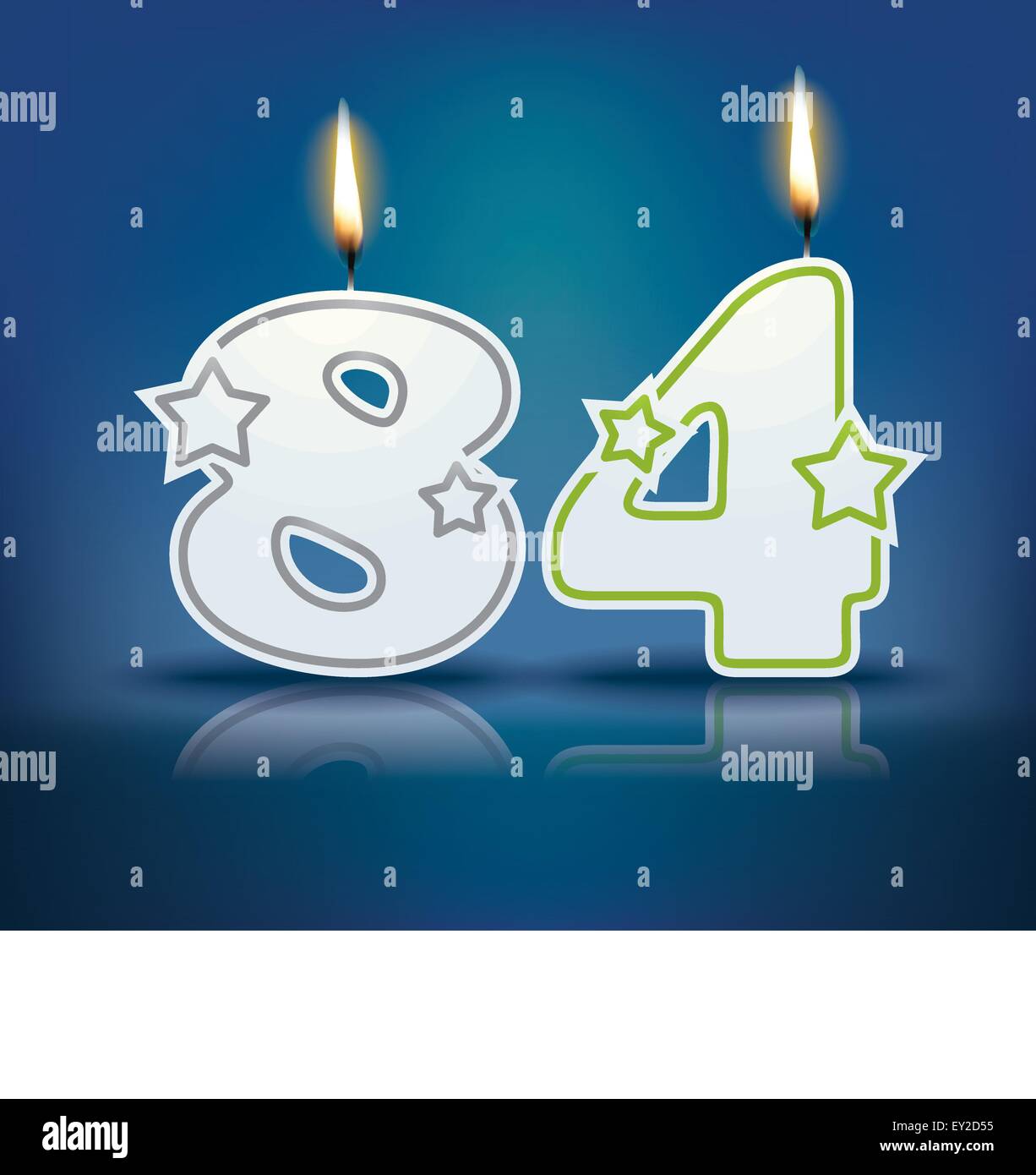 Number 84 flame Stock Vector Images - Alamy