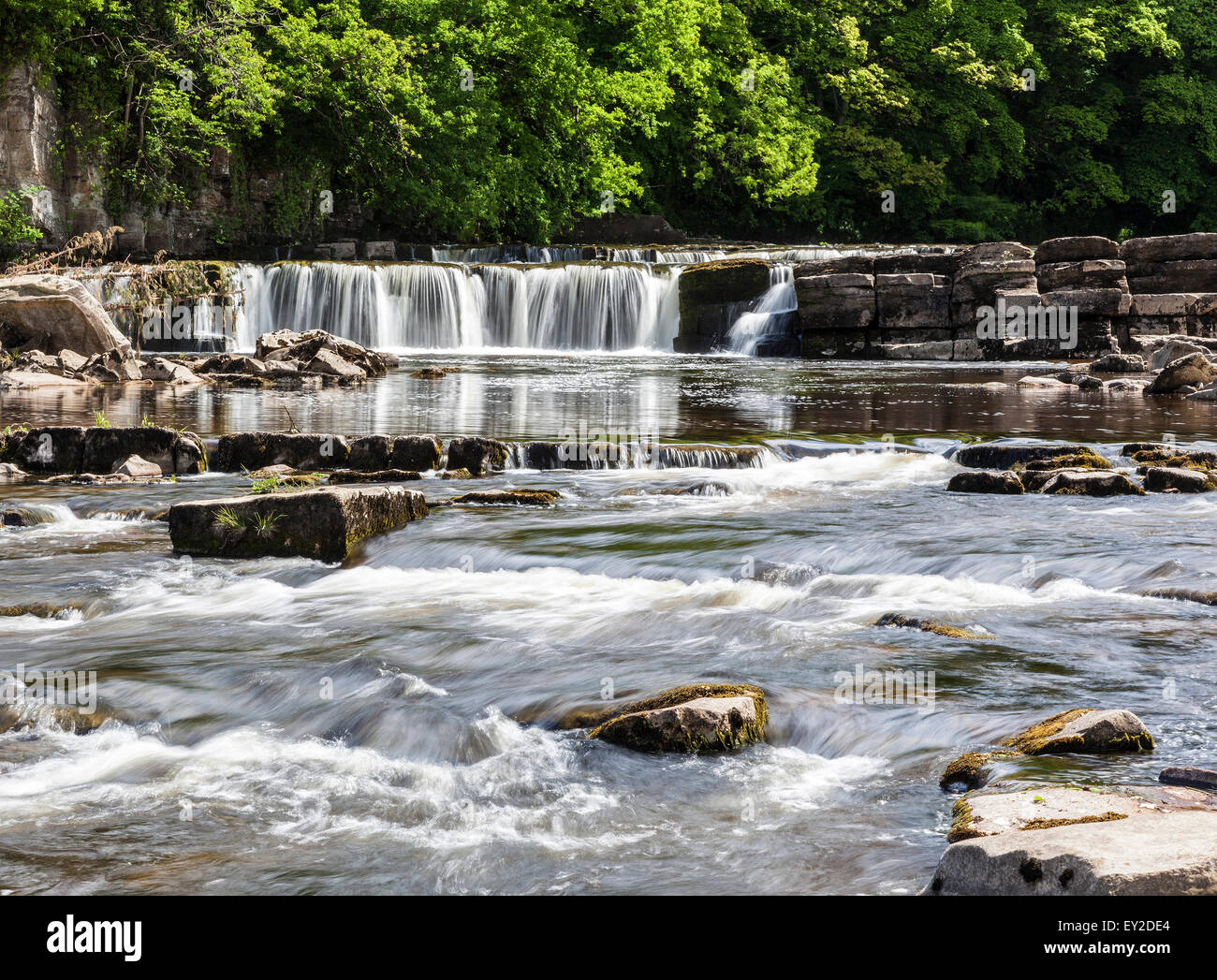 River swale richmond waterfall hi-res stock photography and images - Alamy