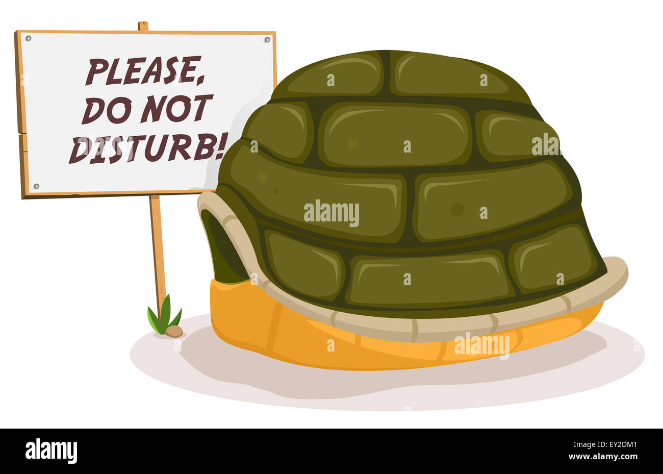 Illustration of a funny happy and cute cartoon green tortoise character ...