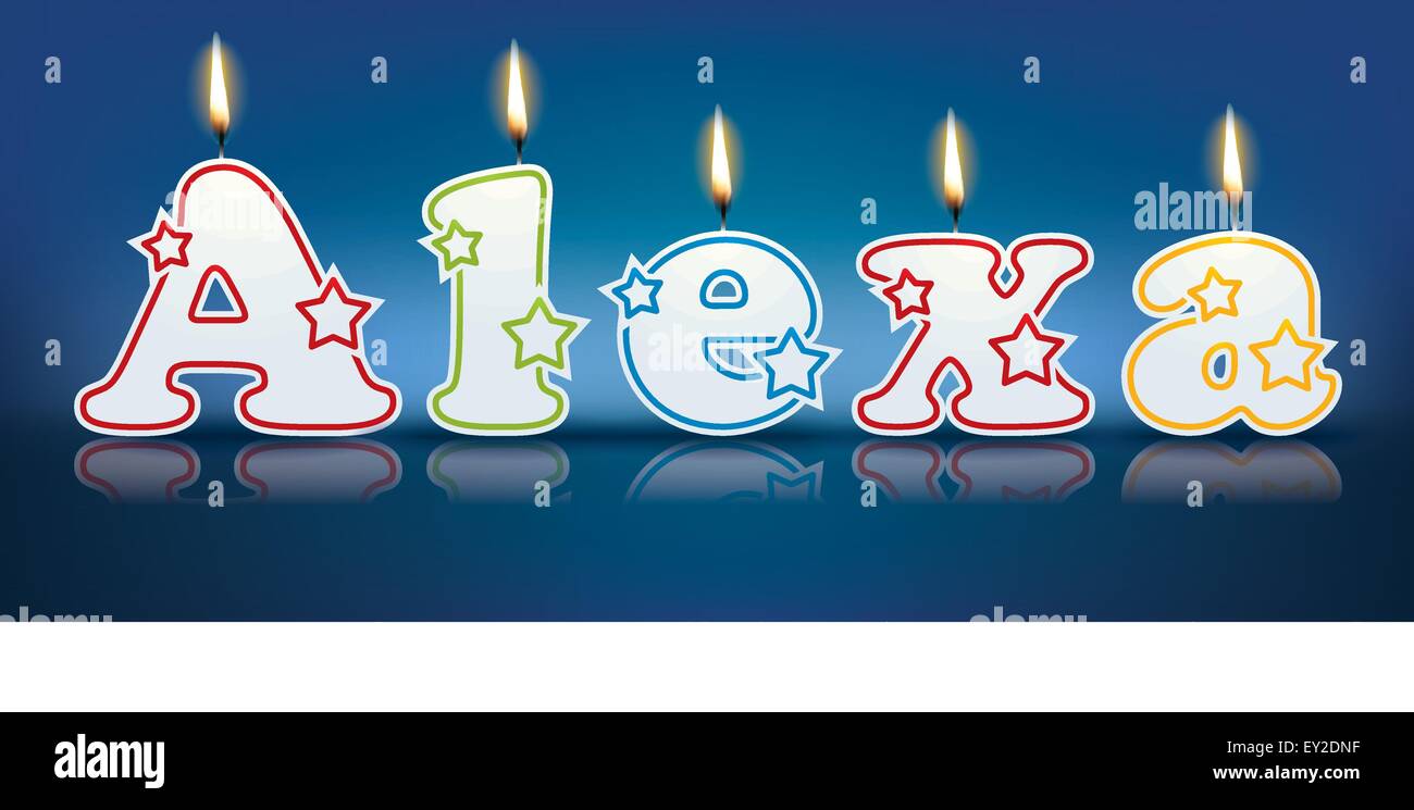 The Name Alexa In Graffiti