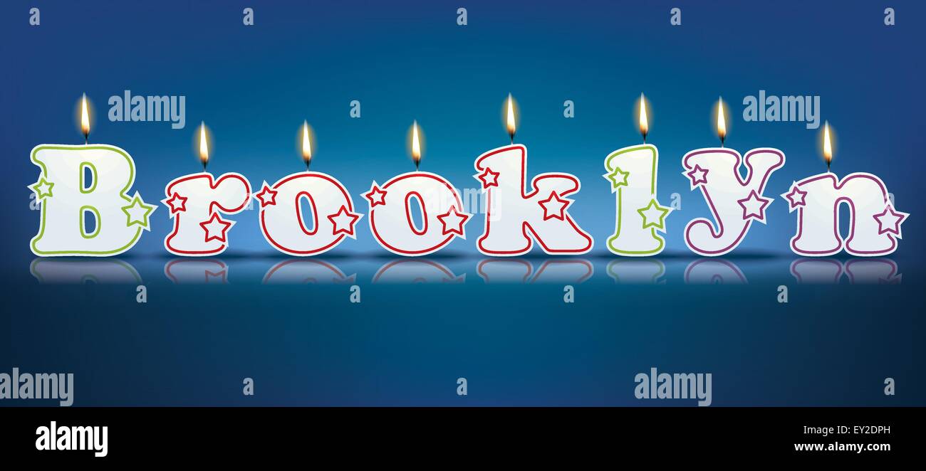 Brooklyn name Stock Vector Images - Alamy