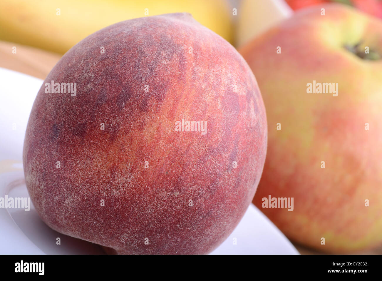 Peach apple hi-res stock photography and images - Alamy