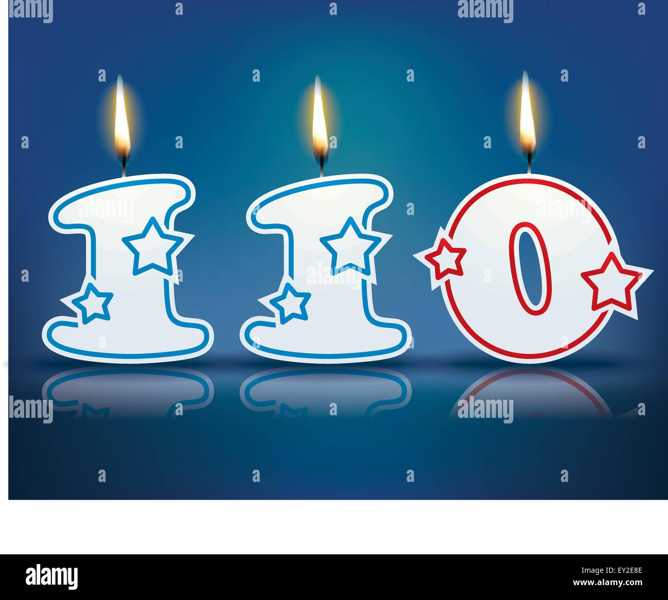 Number 110 Stock Vector Images - Alamy