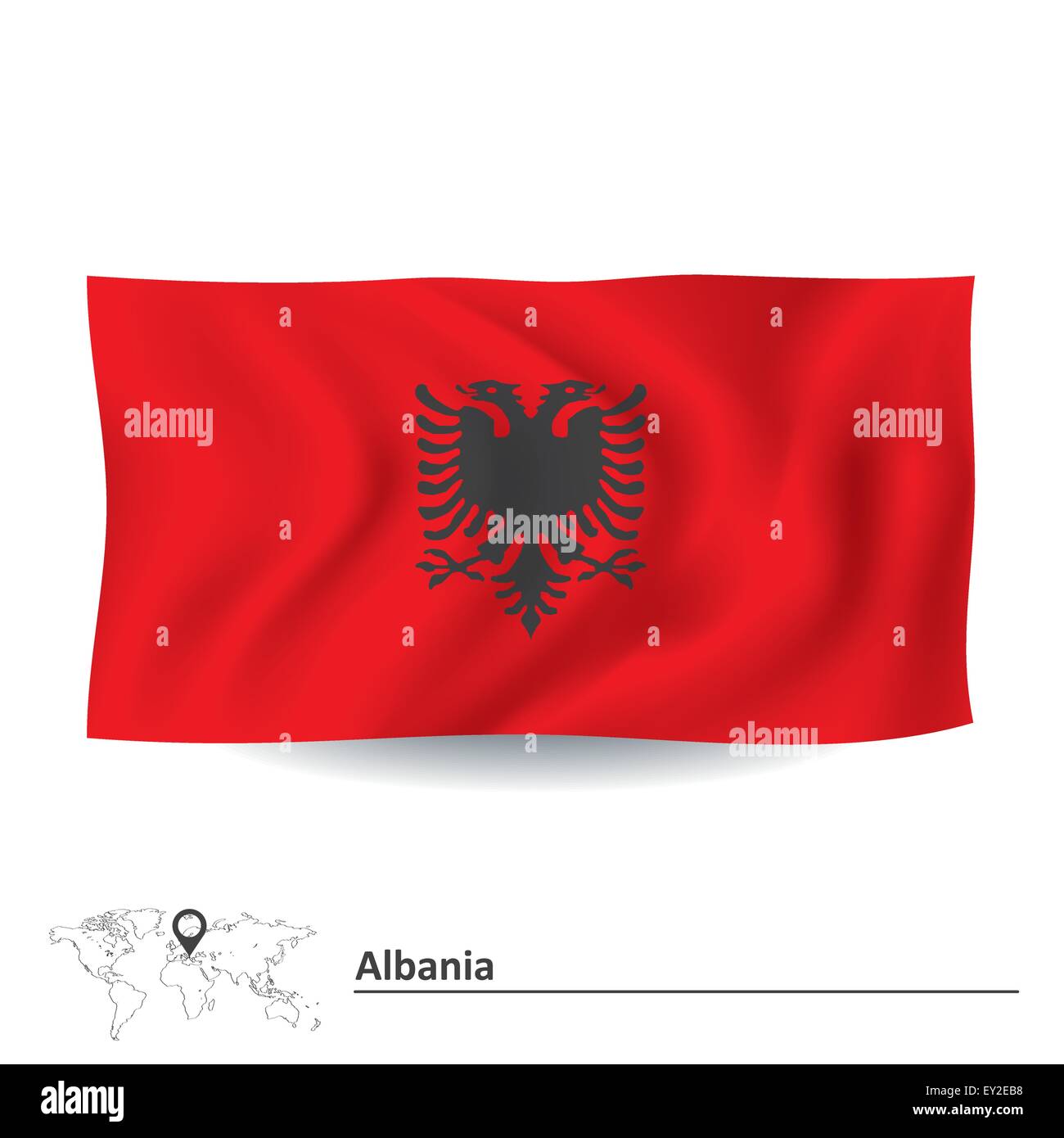 Albania vector hi-res stock photography and images - Alamy