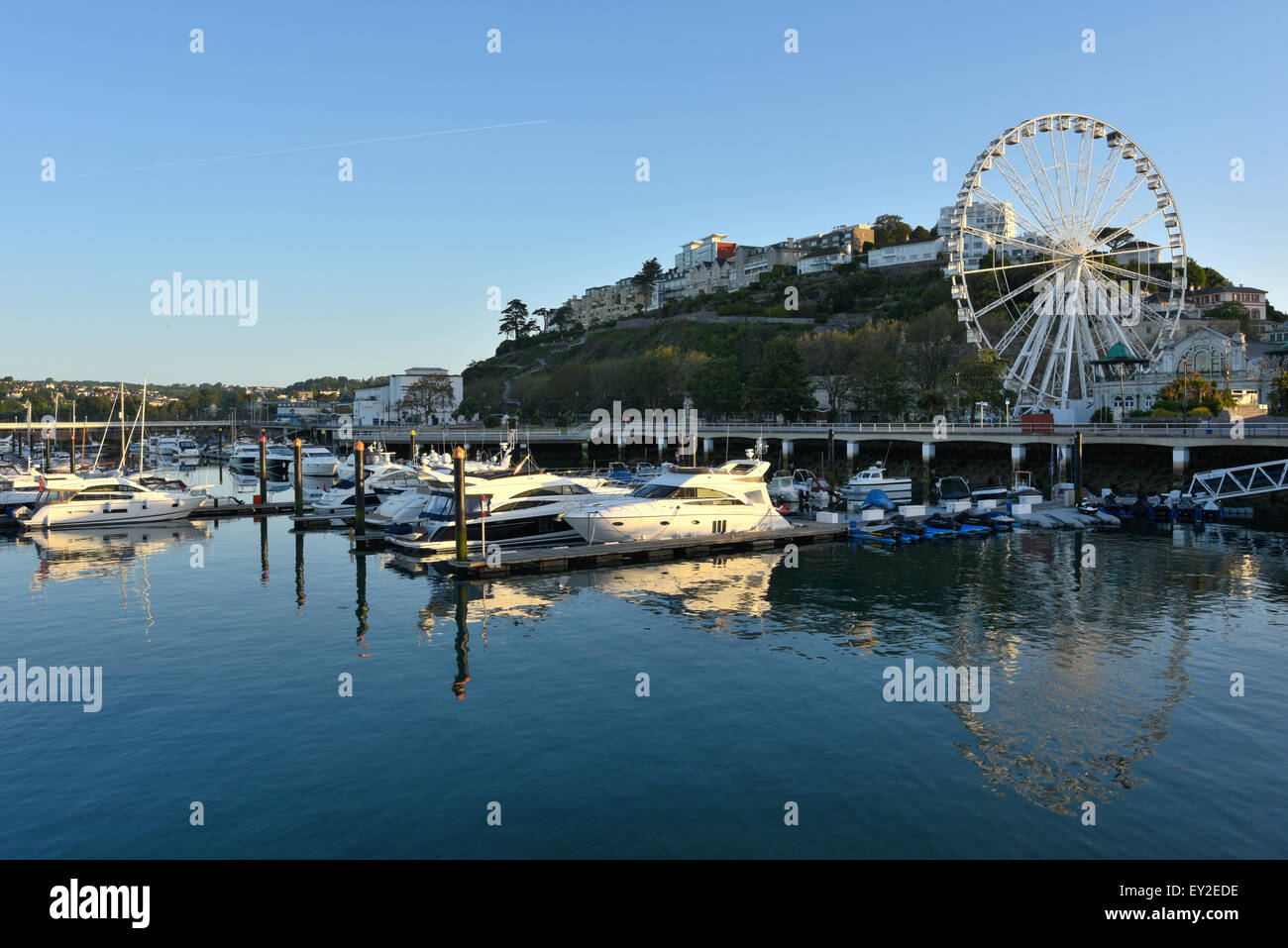 Torquay harbour marina bridge hi-res stock photography and images - Alamy