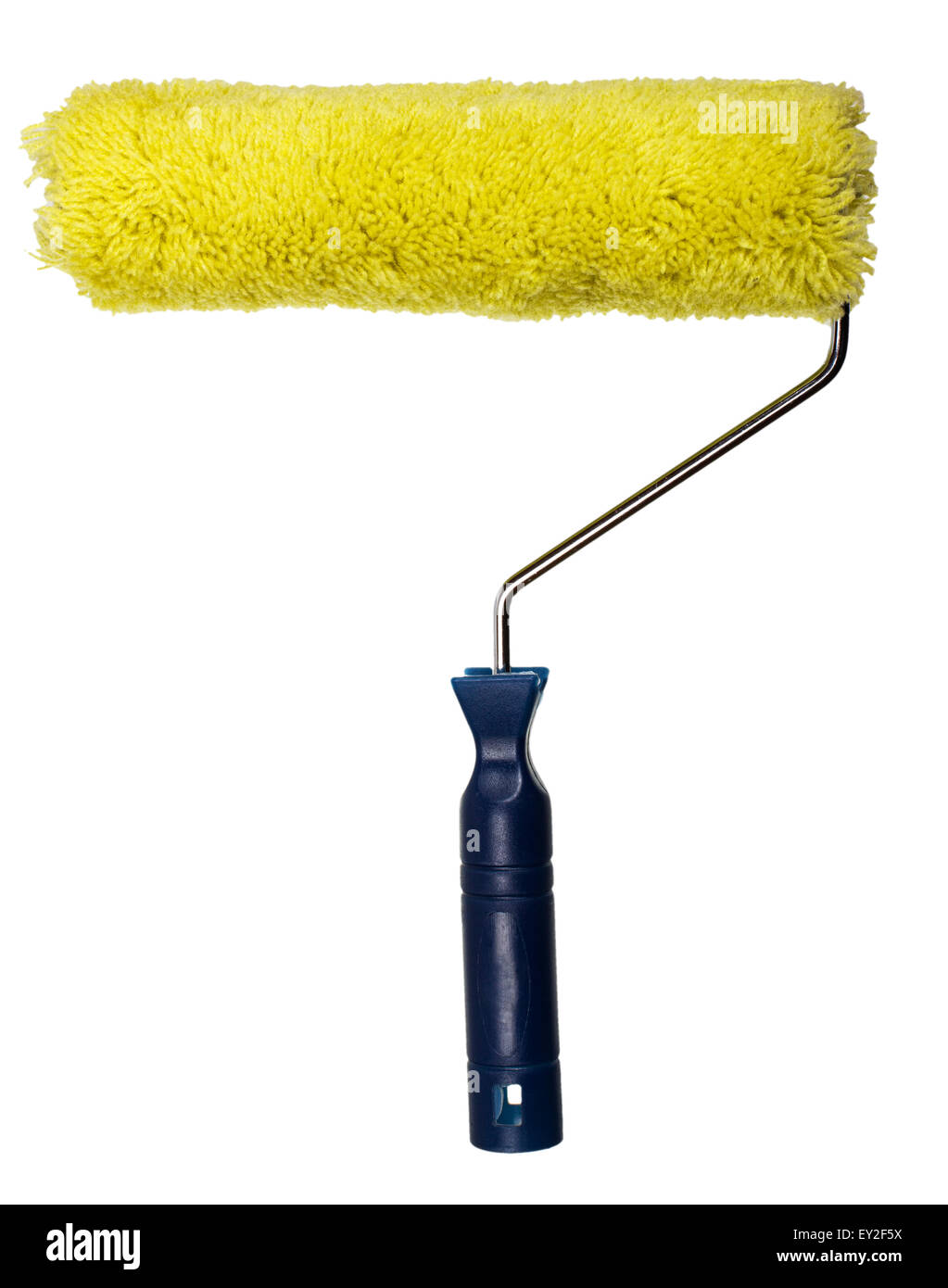 New paint roller isolated on white background Stock Photo - Alamy
