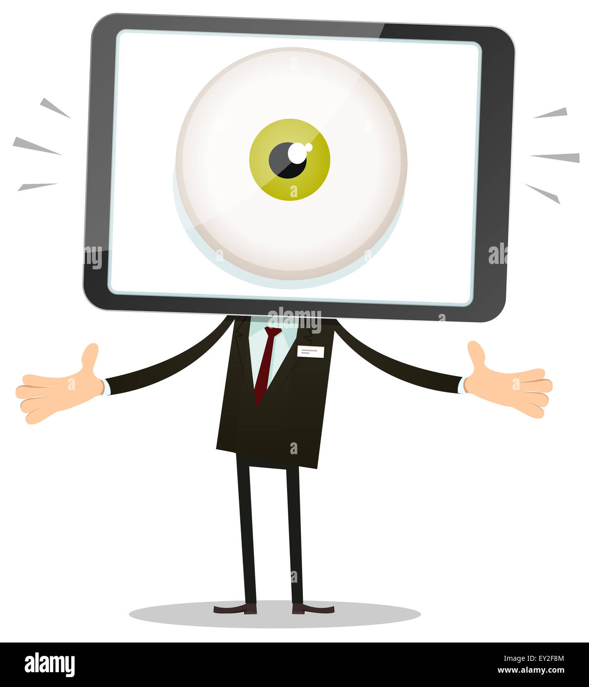 Eye computer illustration hi-res stock photography and images - Alamy