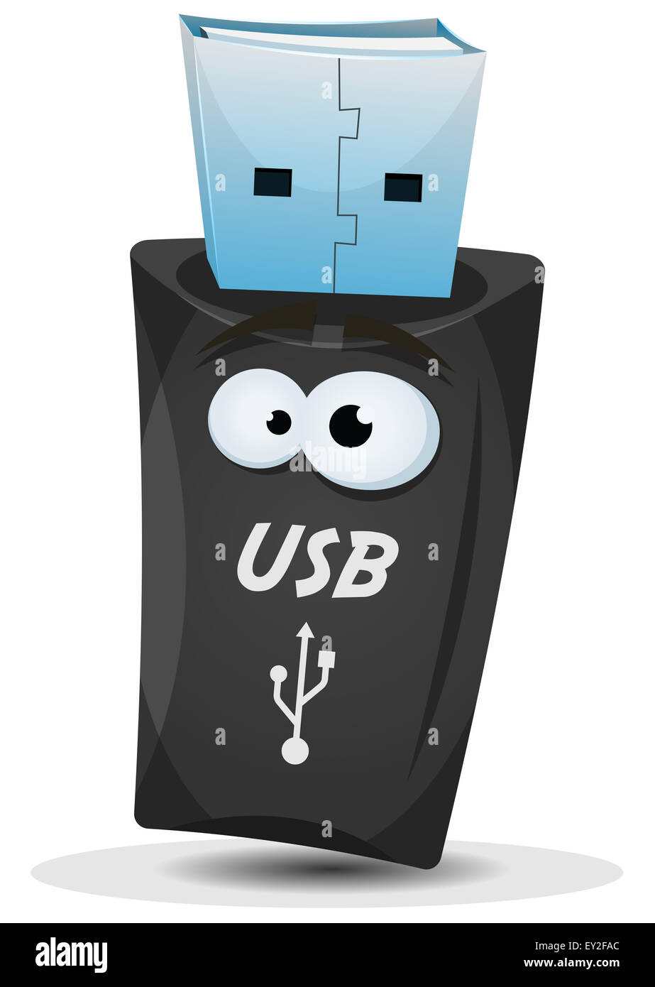Cartoon flash drive hi-res stock photography and images - Alamy
