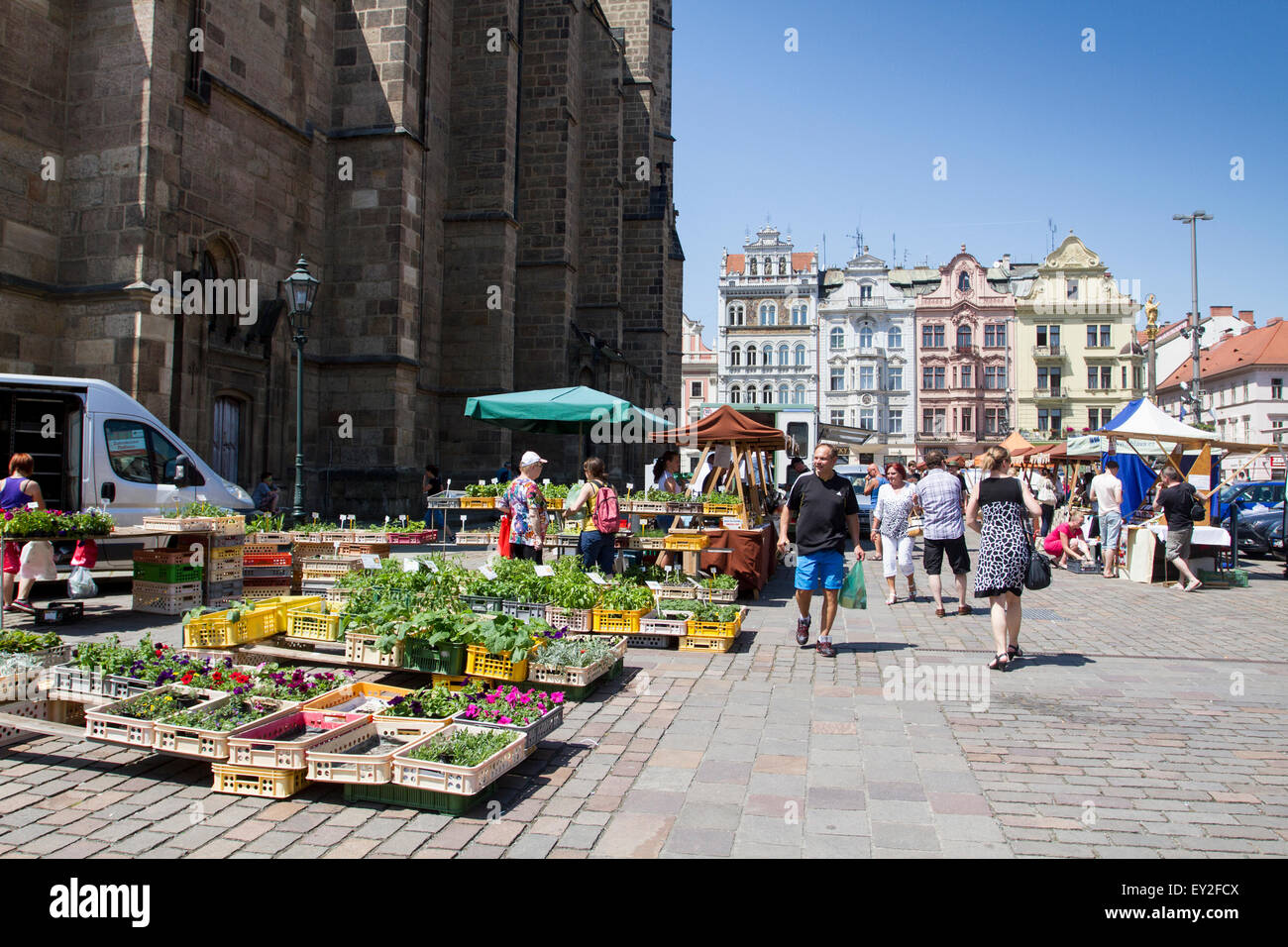Pilsen main square hi-res stock photography and images - Alamy