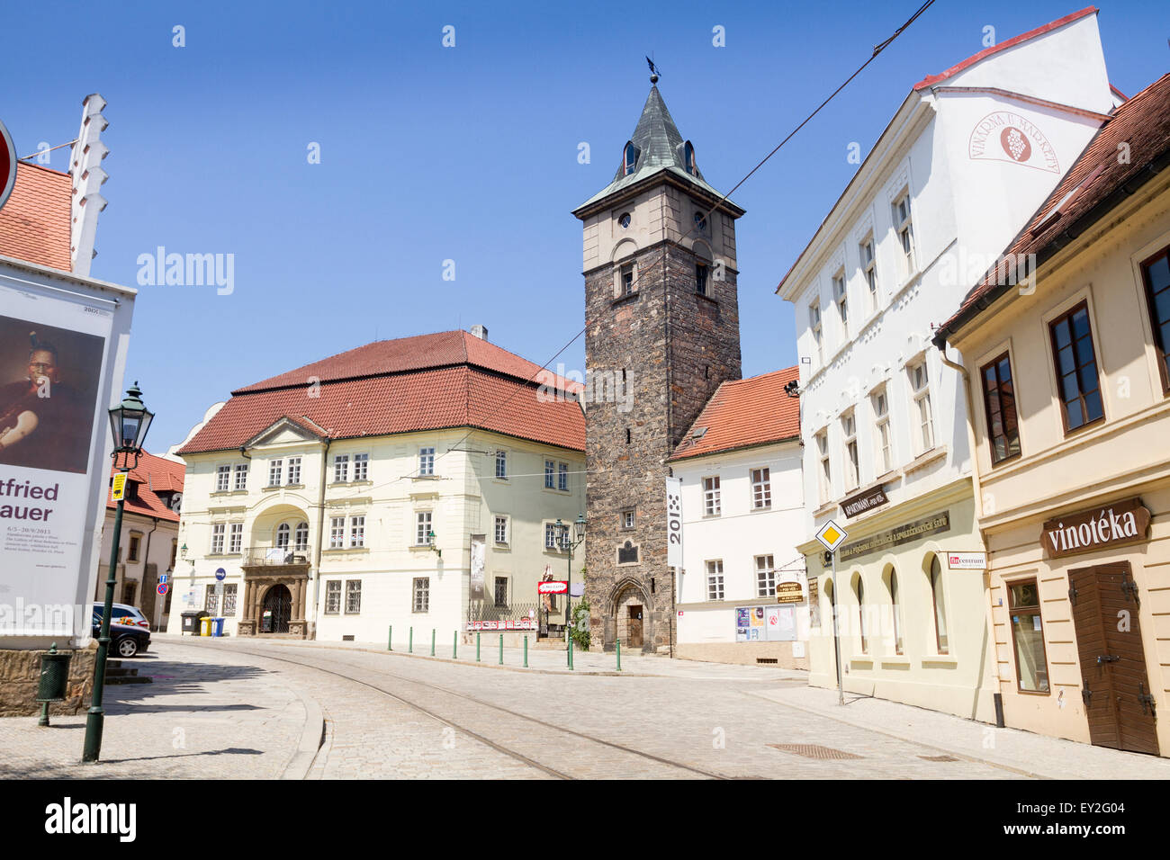 Prazska street pilsen czech republic hi-res stock photography and ...