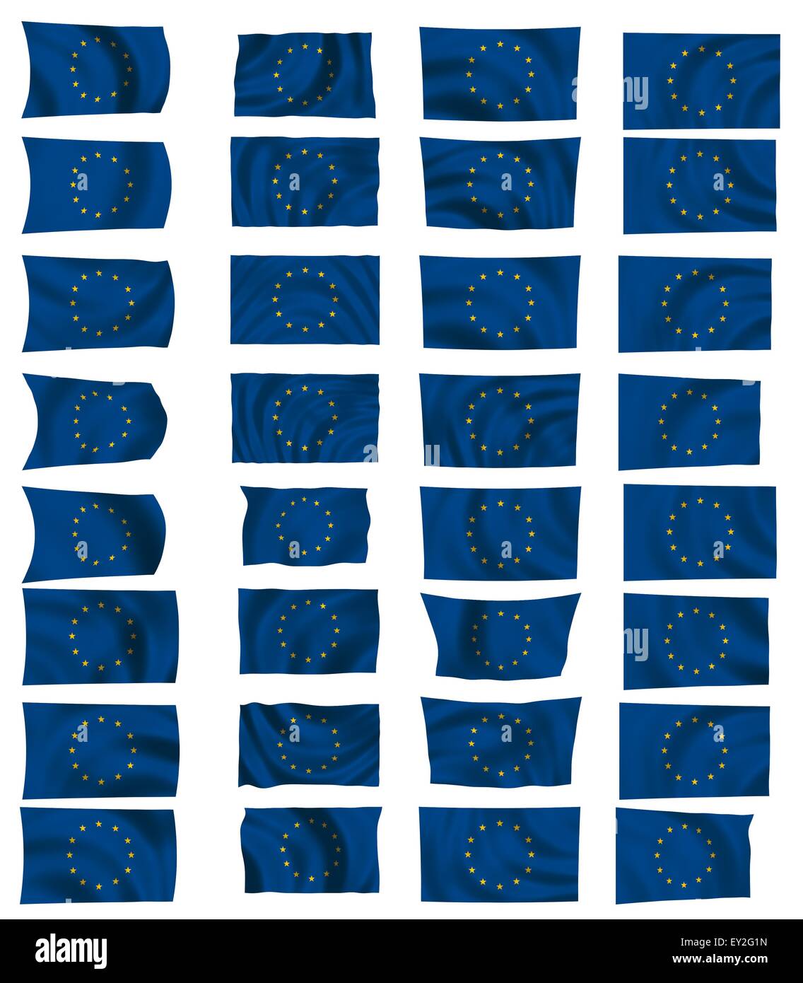 European country flags hi-res stock photography and images - Alamy