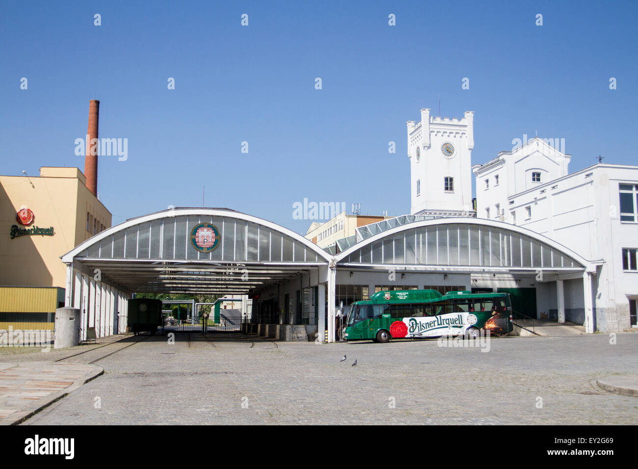 Pilsner Urquell factory, Pilsen, Czech Republic Stock Photo - Alamy