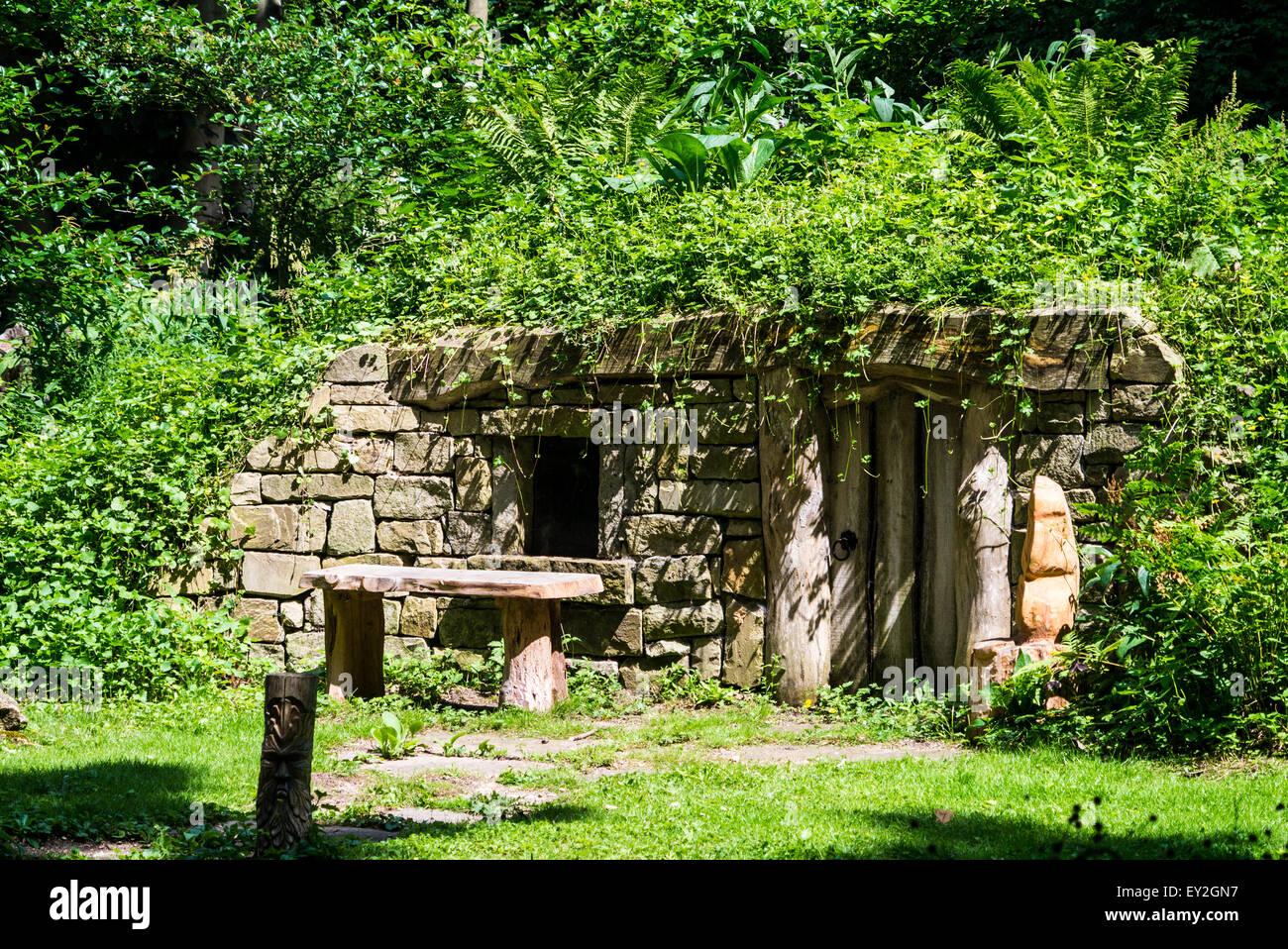 Hobbit inspired construction Stock Photo - Alamy