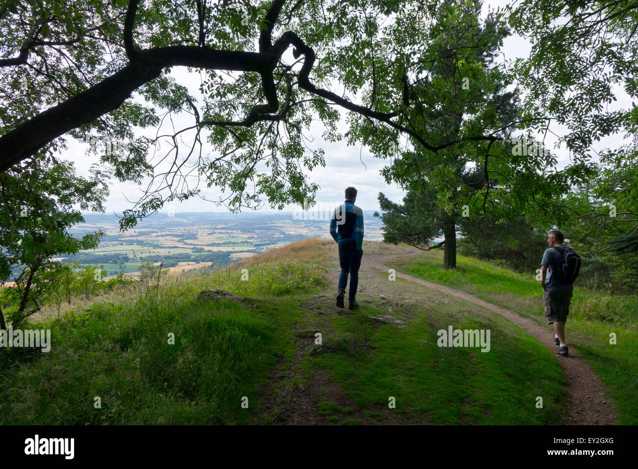 Ridge path summit Stock Photo - Alamy