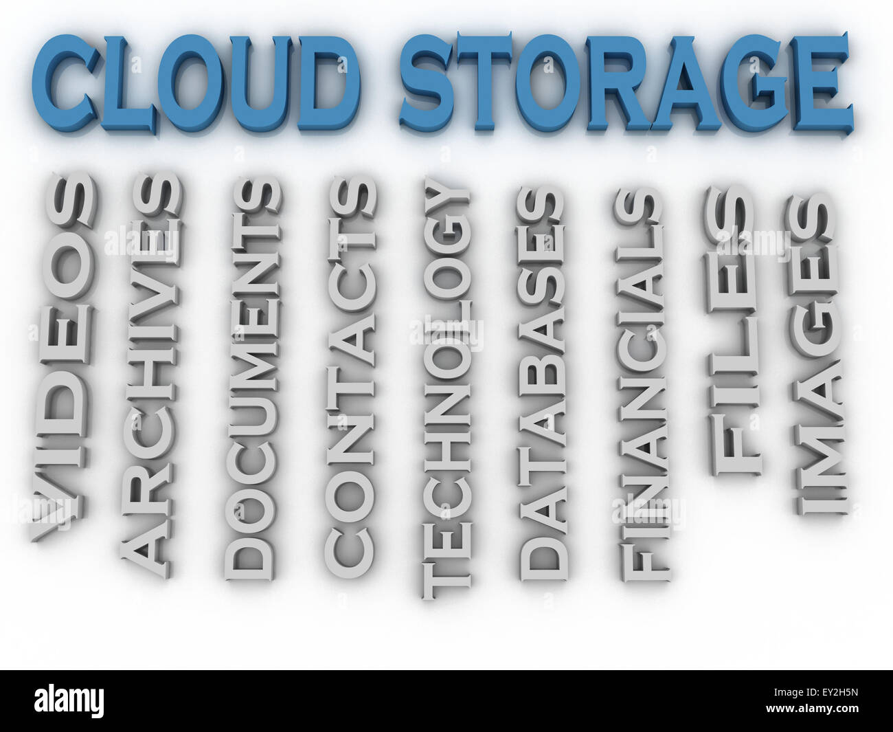 3d image Cloud storage issues concept word cloud background Stock Photo ...