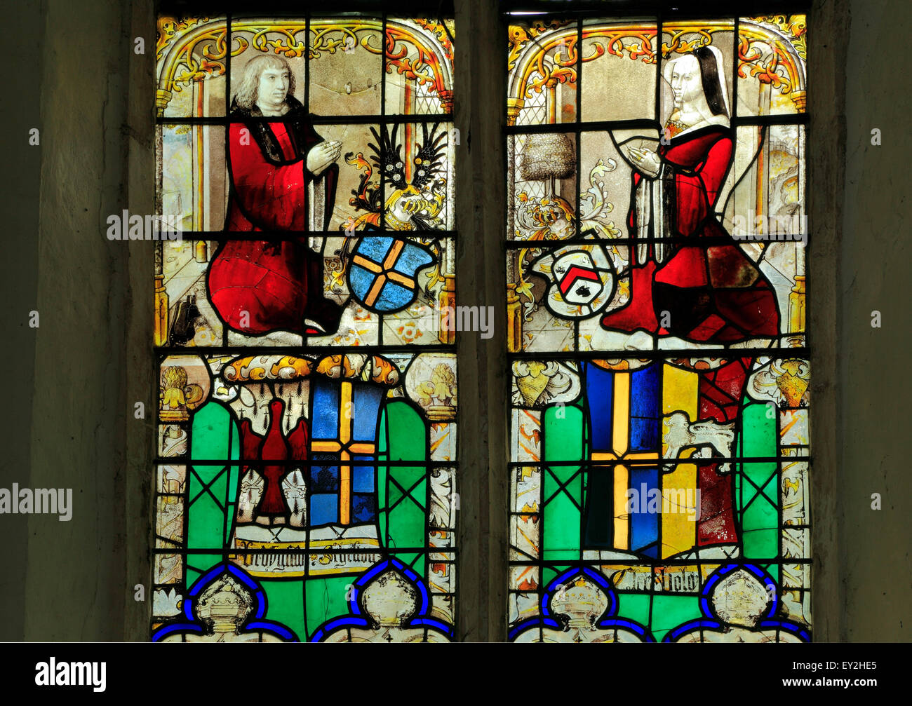 Sir John and Lady Anne Shelton, formerly Anne Boleyn, Aunt of Queen ...