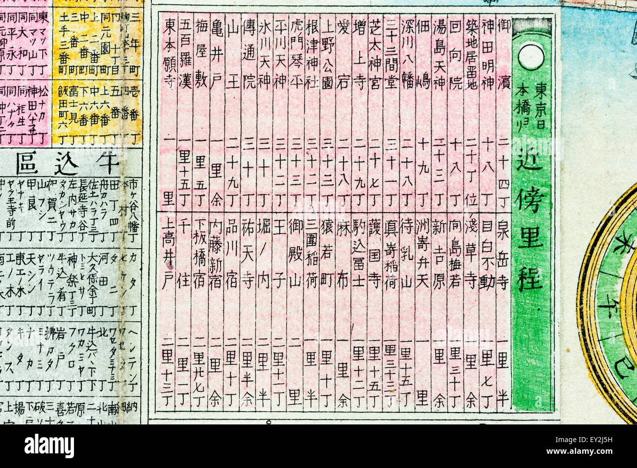 1800s japan map hi-res stock photography and images - Alamy