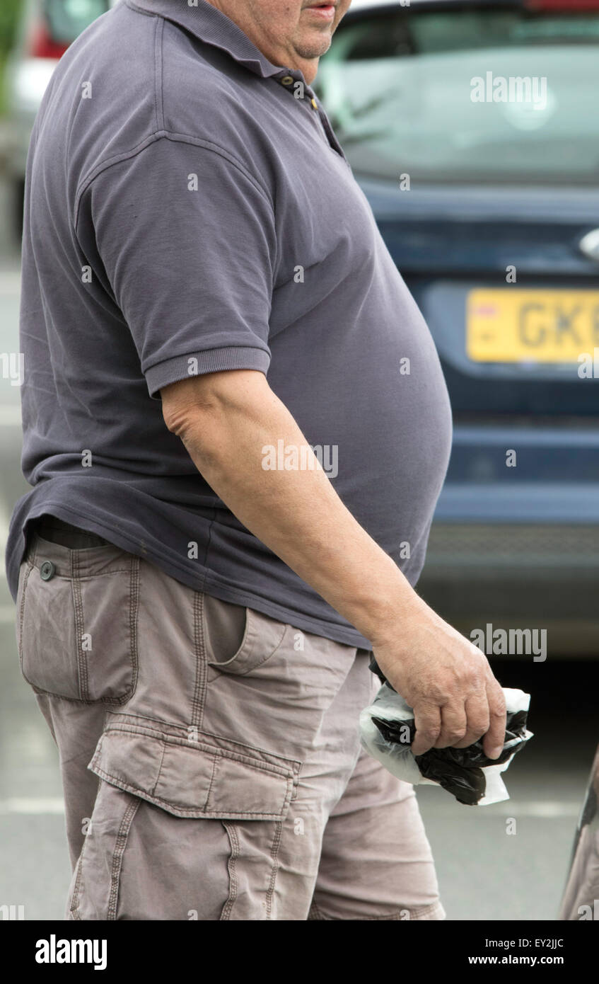 Male obesity hi-res stock photography and images - Alamy