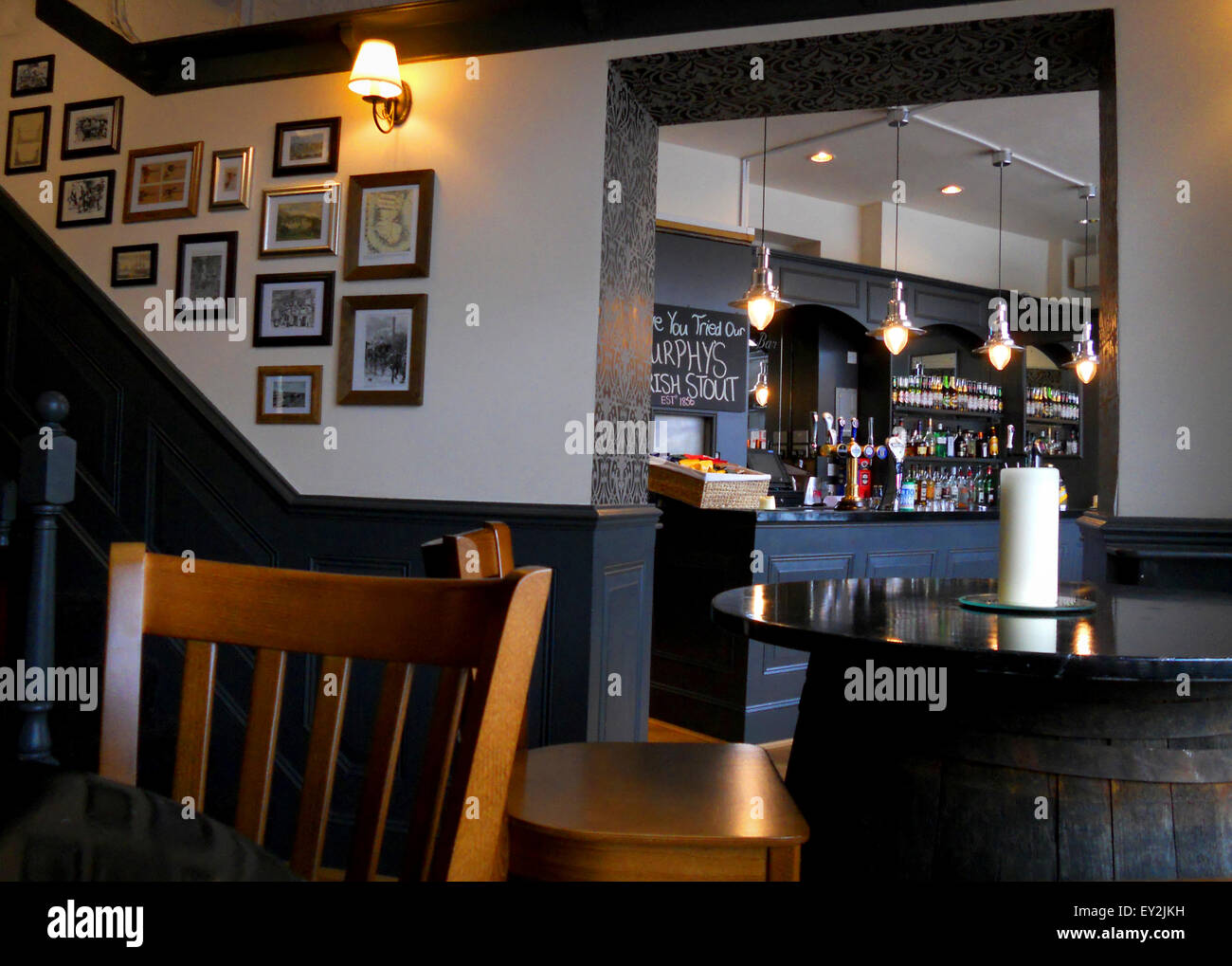 London, United Kingdom - The Mitre Hotel/Pub in Greenwich Stock Photo ...