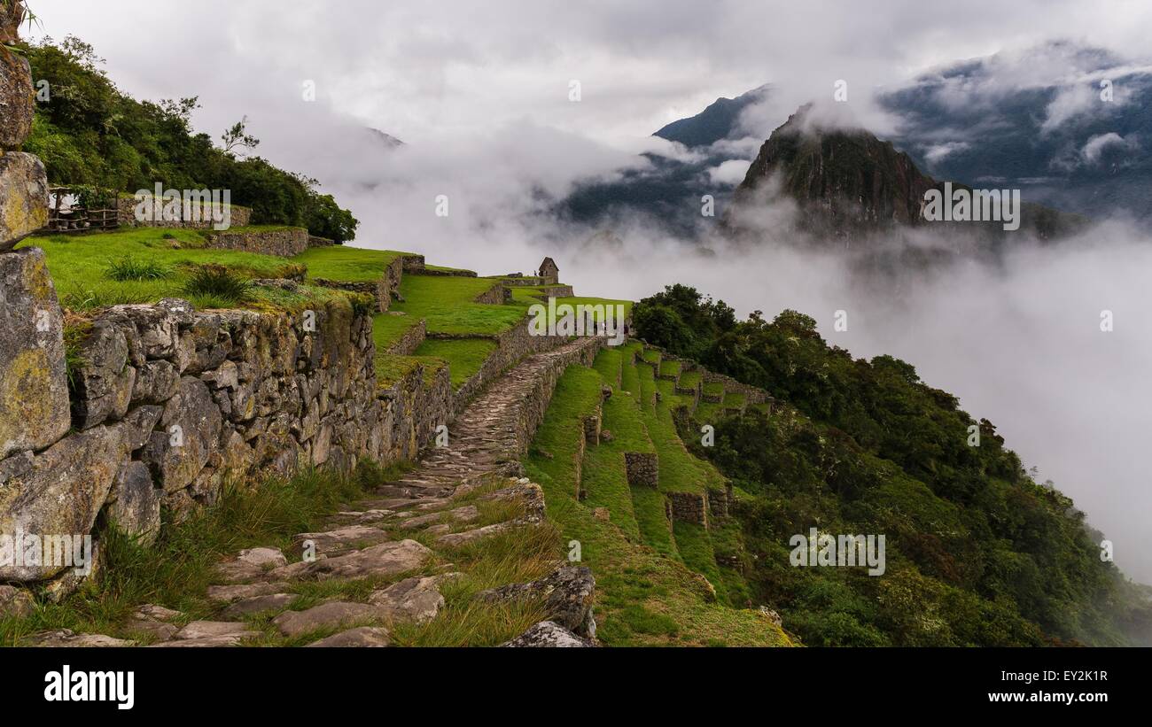Machu picchu famous inca ruins hi-res stock photography and images - Alamy