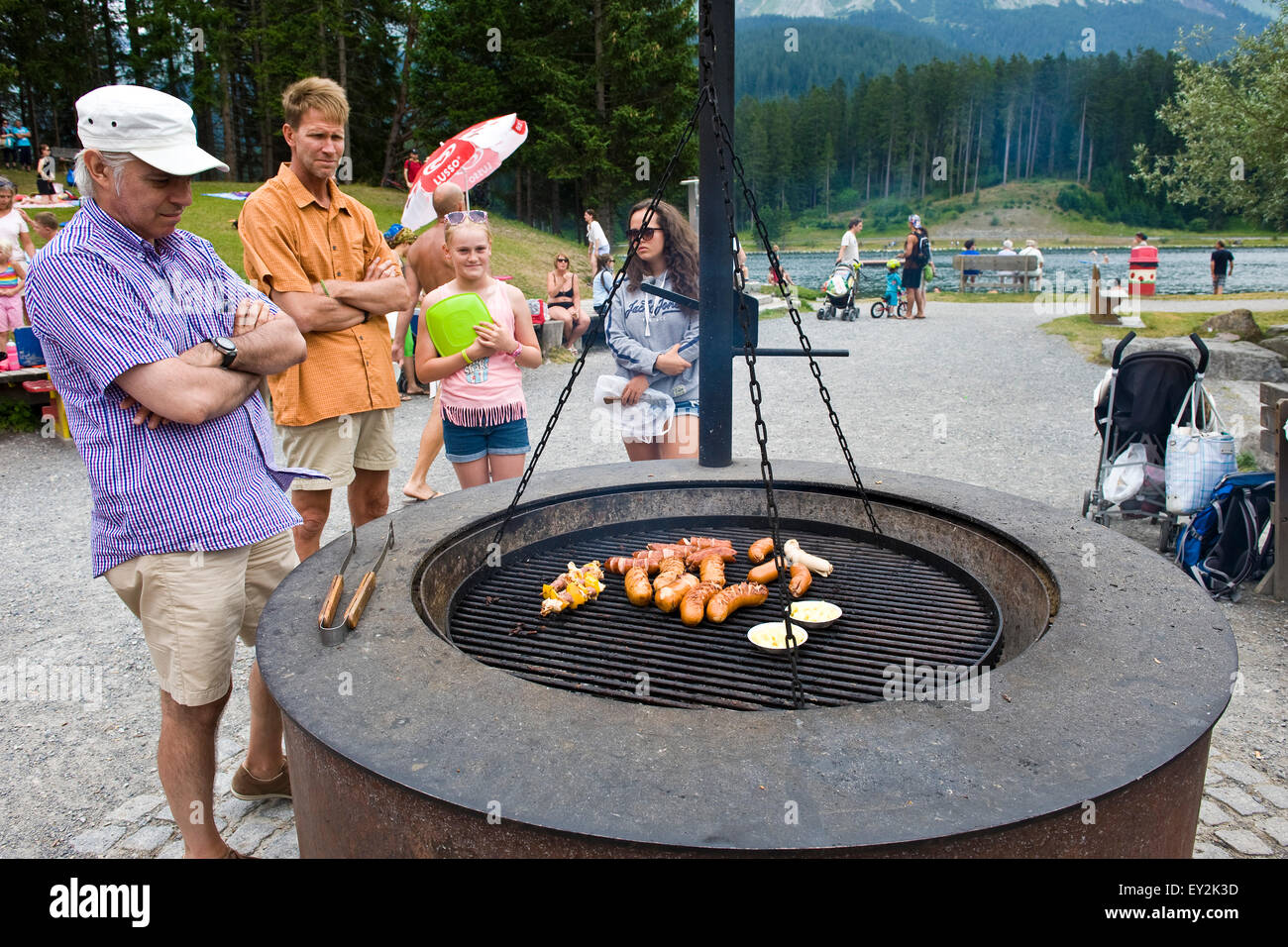 Switzerland, Grisons canton, Lenzerheide, traditional food Stock Photo ...