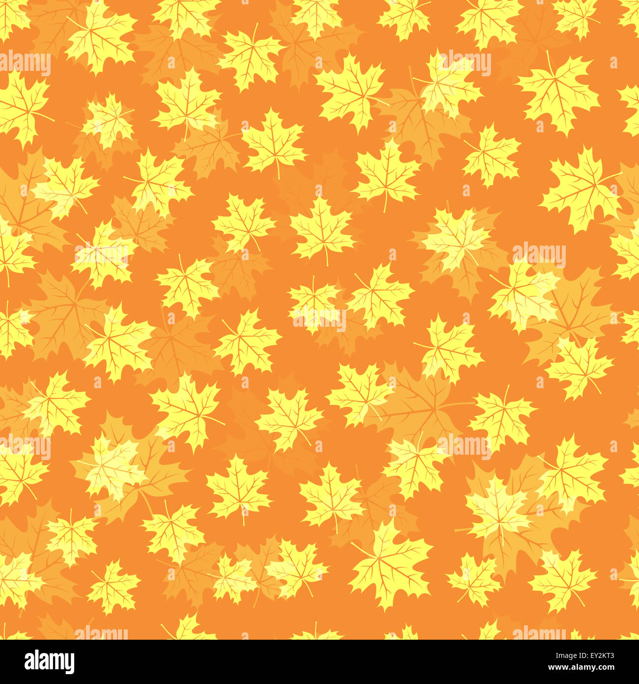 Seamless autumn maple leaves pattern background Stock Photo - Alamy