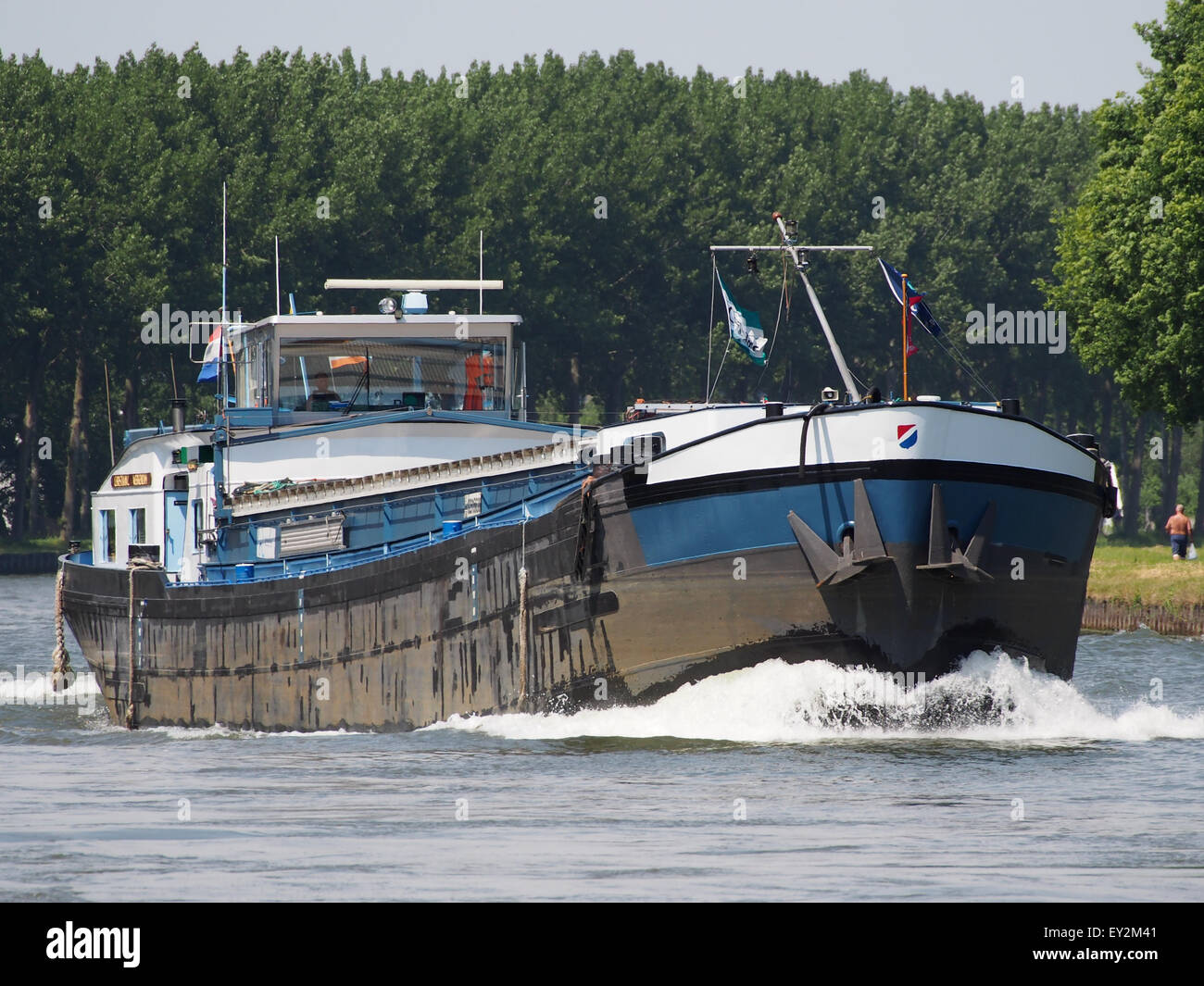 The 'Christiaan C' is a container ship and oil tanker operating on the ...