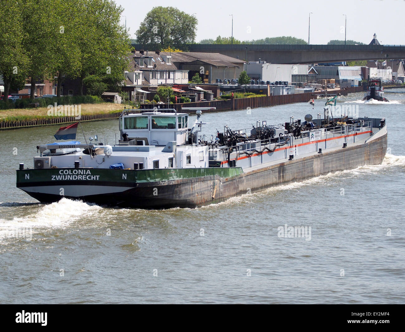 The Colonia, with ENI 02317695, is a container ship operating on the ...