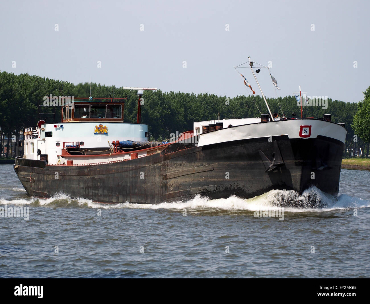 The Crescendo, with ENI 02203923, is a container ship operating along ...