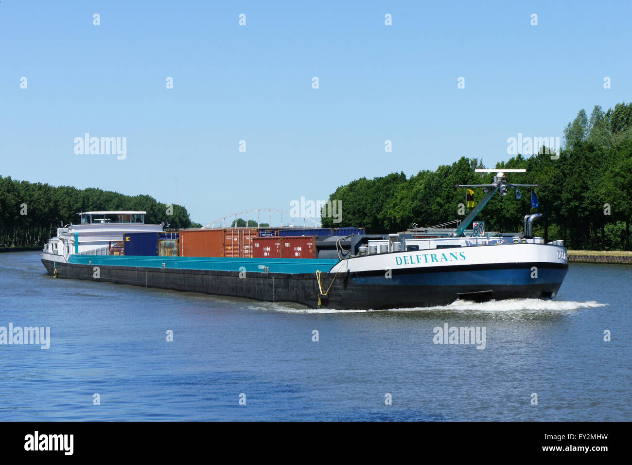 Delftrans, identified by ENI 02324880, is a container ship operating on ...