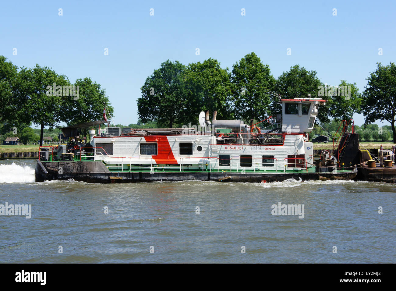 The Denija (ENI 08548021) is a container ship operating on the ...