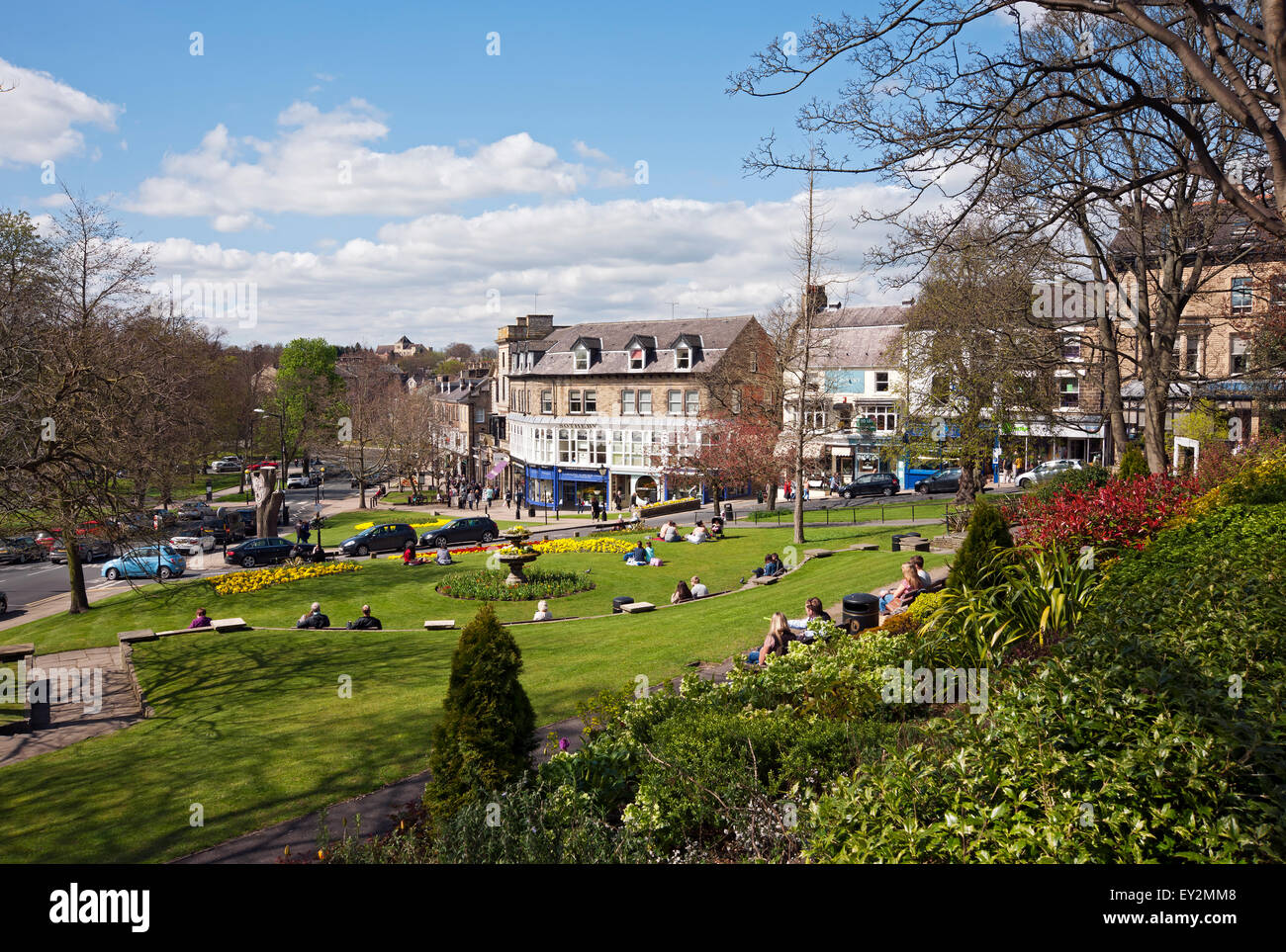 Harrogate Town Centre In Spring High Resolution Stock Photography and ...