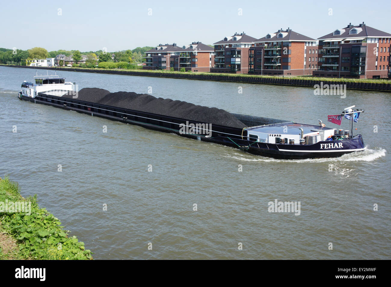 The Fehar, a container ship and chemical tanker, operates on the ...