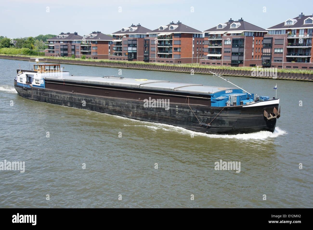 The 'Furore' is a container ship and oil tanker operating on the ...