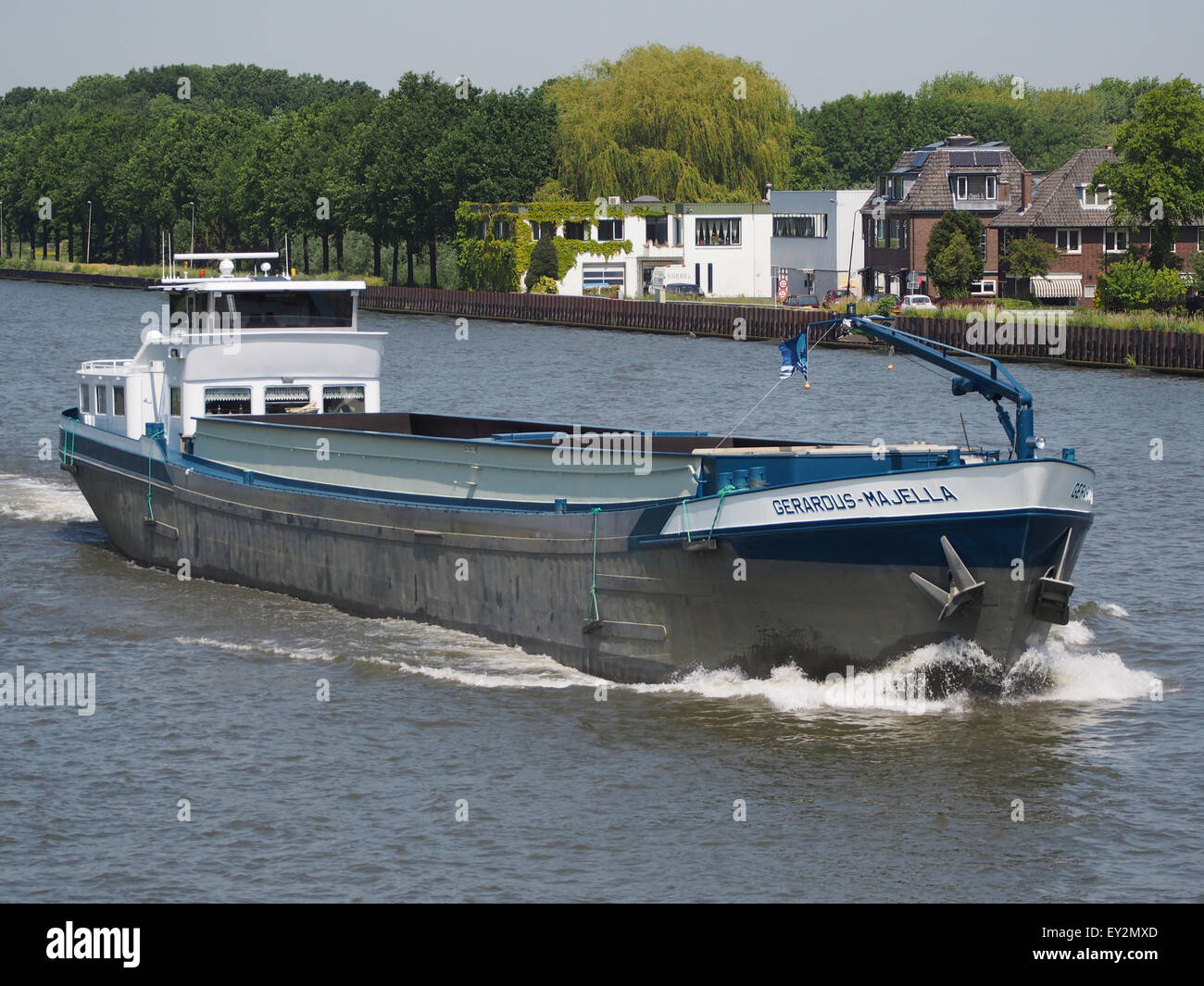 The 'Gerardus-Majella' is a container ship and oil tanker operating on ...