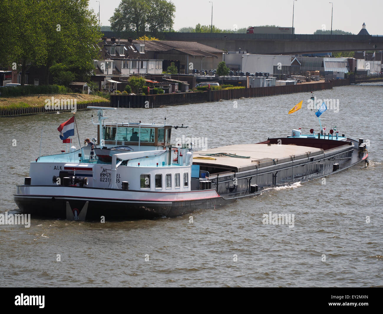 The Alk, a container ship and chemical tanker, is operating on the ...