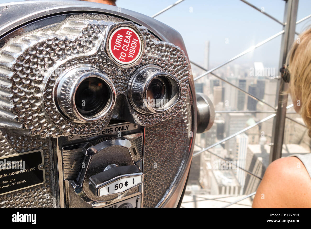 American coin operated binoculars High Resolution Stock Photography and ...