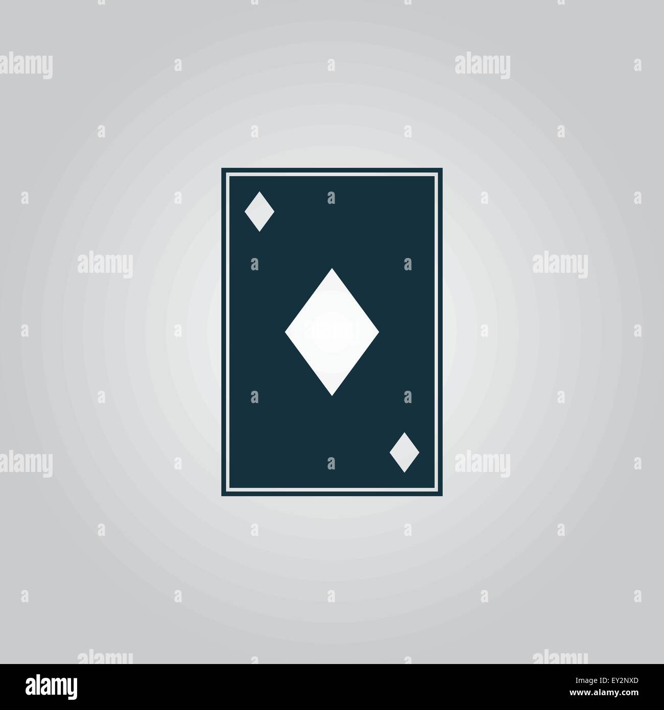 Diamonds card icon Stock Vector Image & Art - Alamy