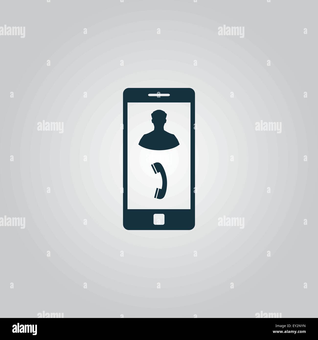 Vector Phone incoming call Icon Stock Vector Image & Art - Alamy