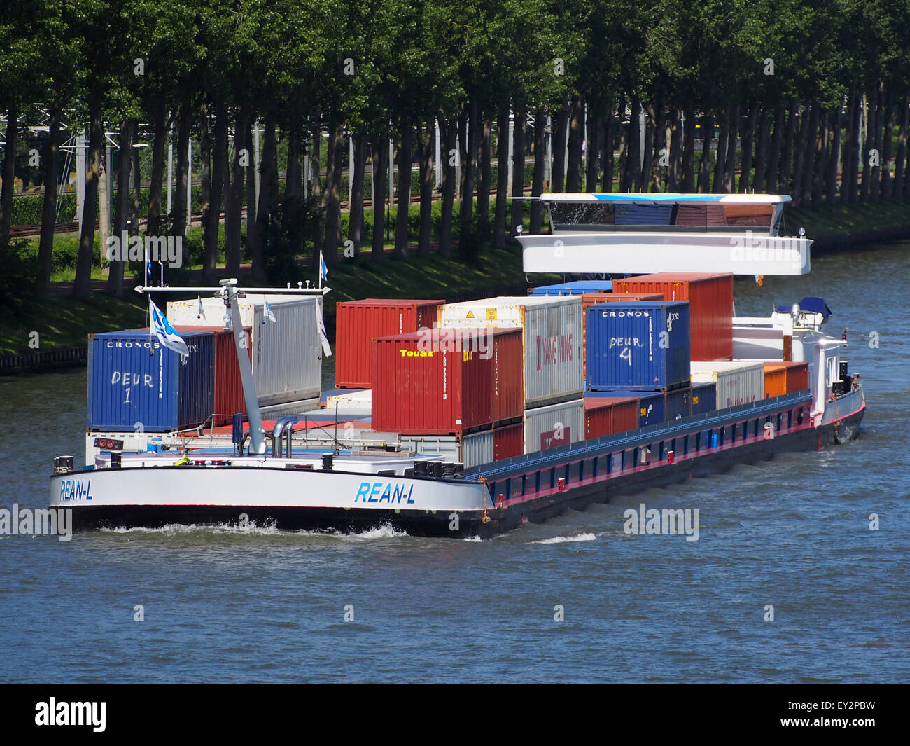 The 'Rean-L' is a container ship and oil tanker operating on the ...