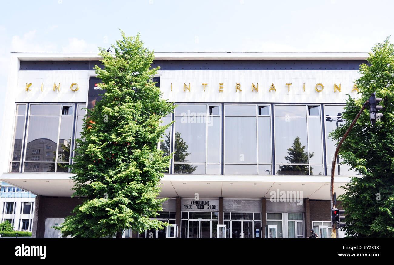 Kino international cinema in East Berlin, Germany Stock Photo - Alamy