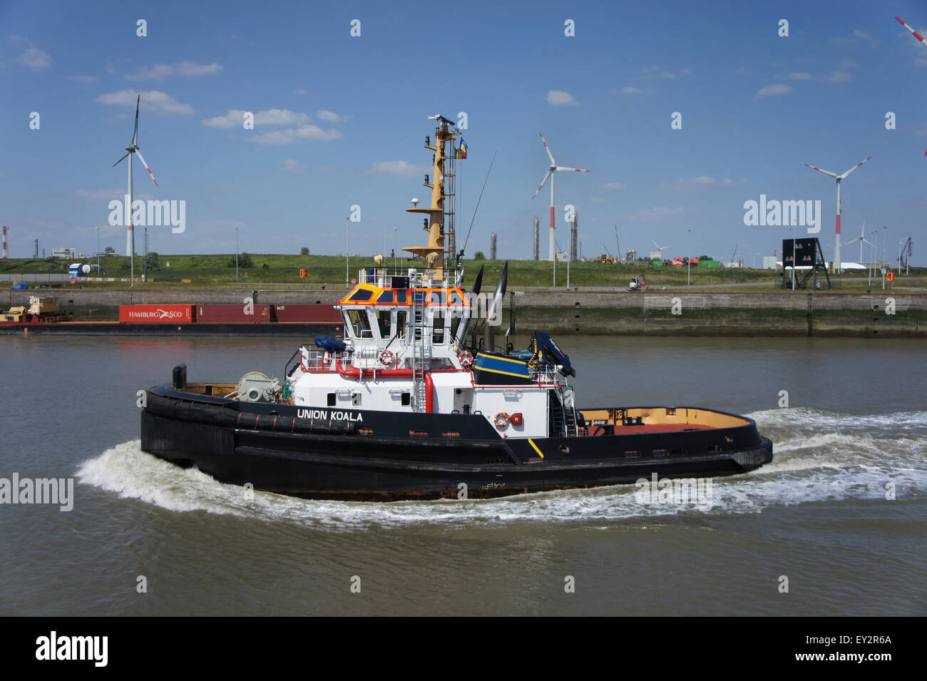 The *UNION KOALA* is a container ship and chemical tanker registered ...